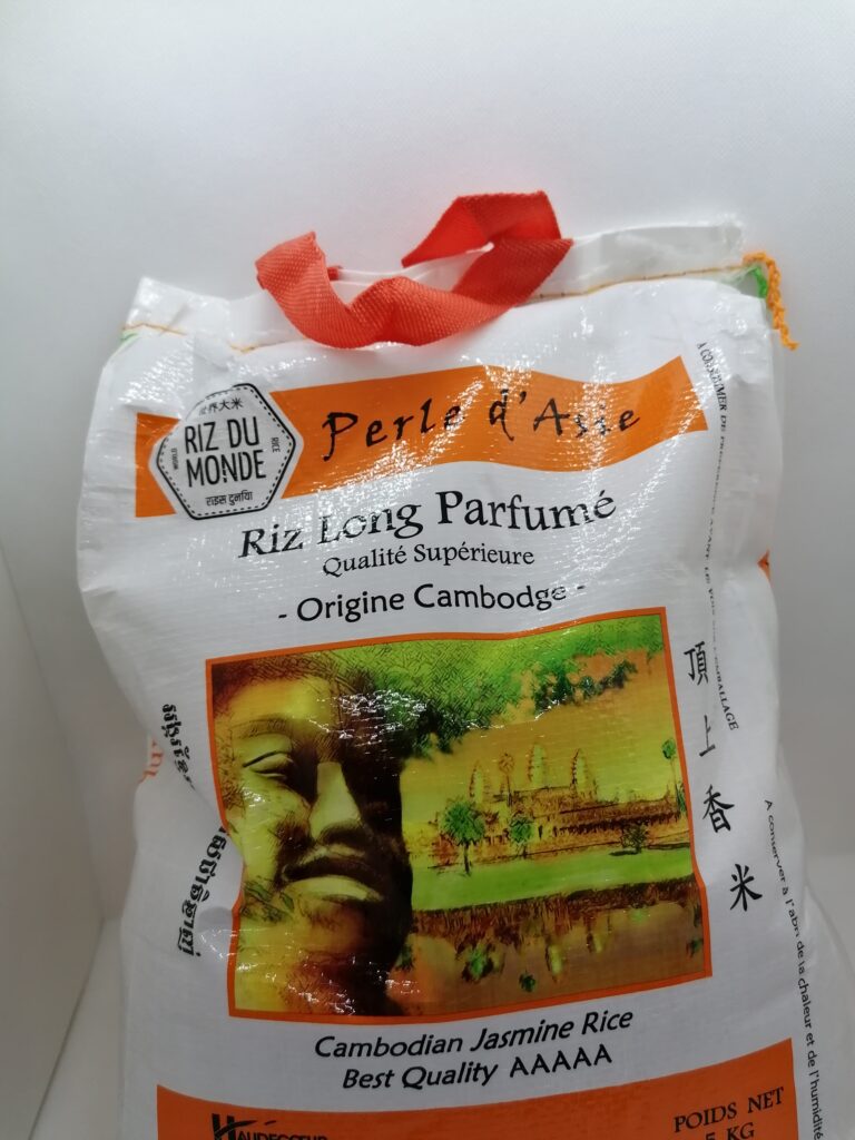 Riz long parfumé Perle d'Asie RIZ DU MONDE 5kg - Afro-Exotique