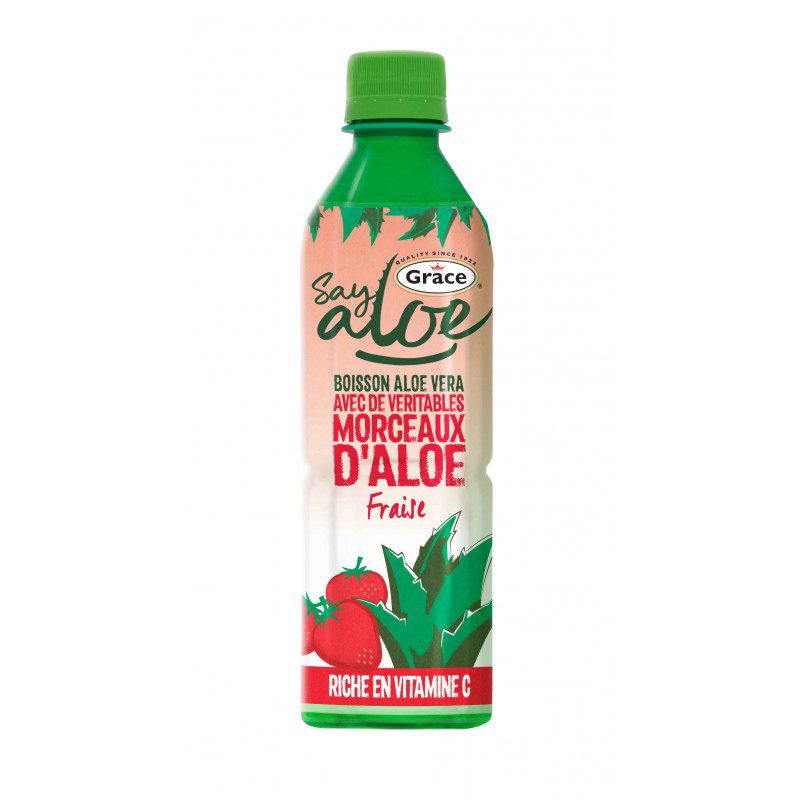 Boisson à L'aloe Vera Fraise Grace - Afro-Exotique