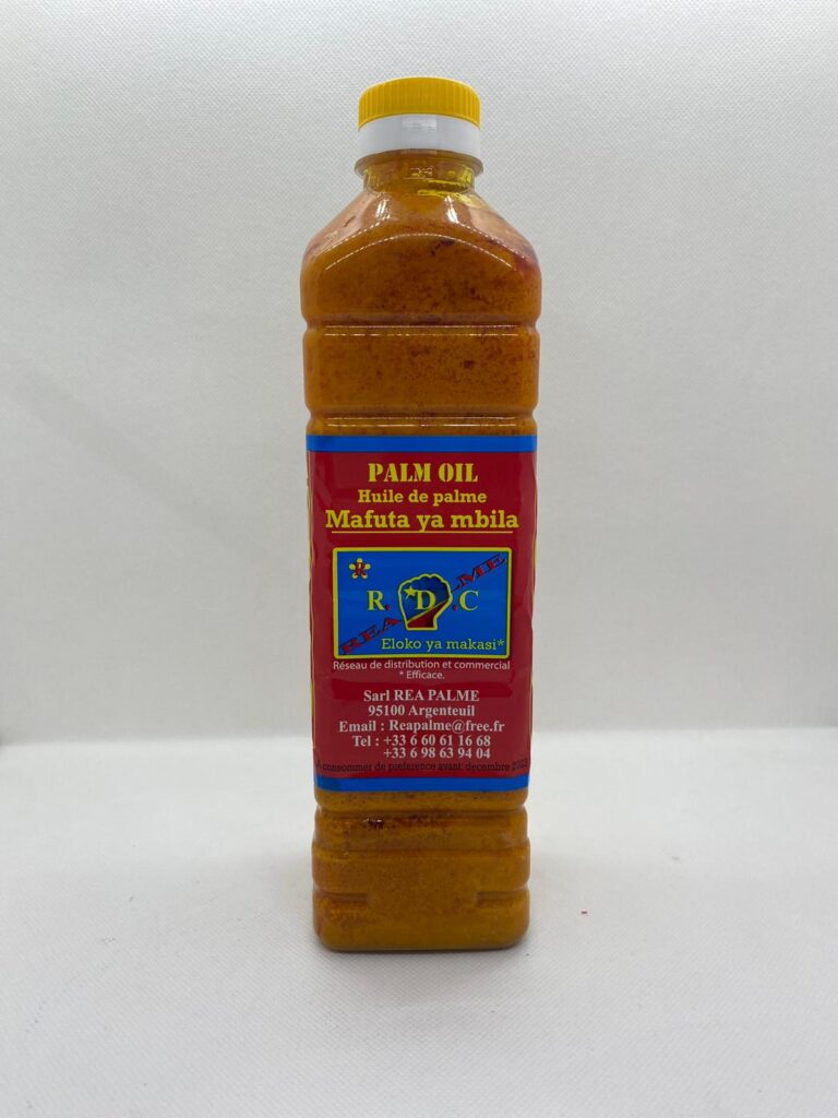 MFUTUTA YA BILA PALME D'OR L'HUILE DE PALME ROUGE 750ML - Afro-Exotique