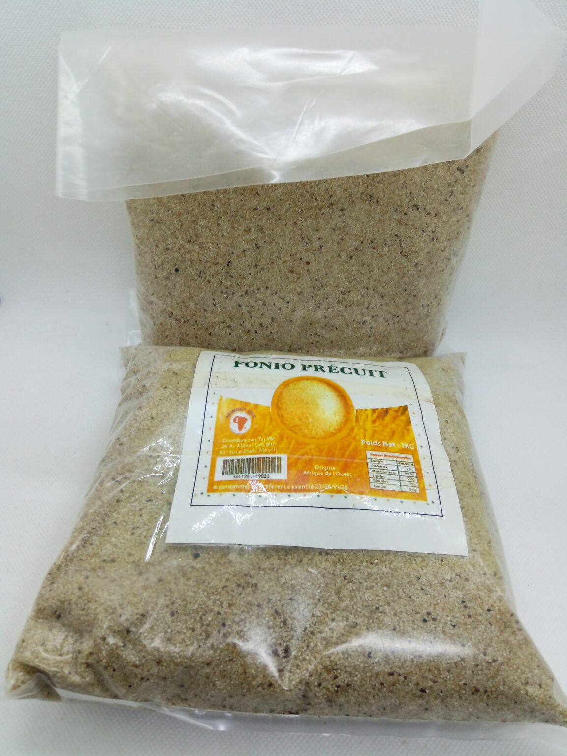 Fonio blanc 1kg origine mali - Afro-Exotique